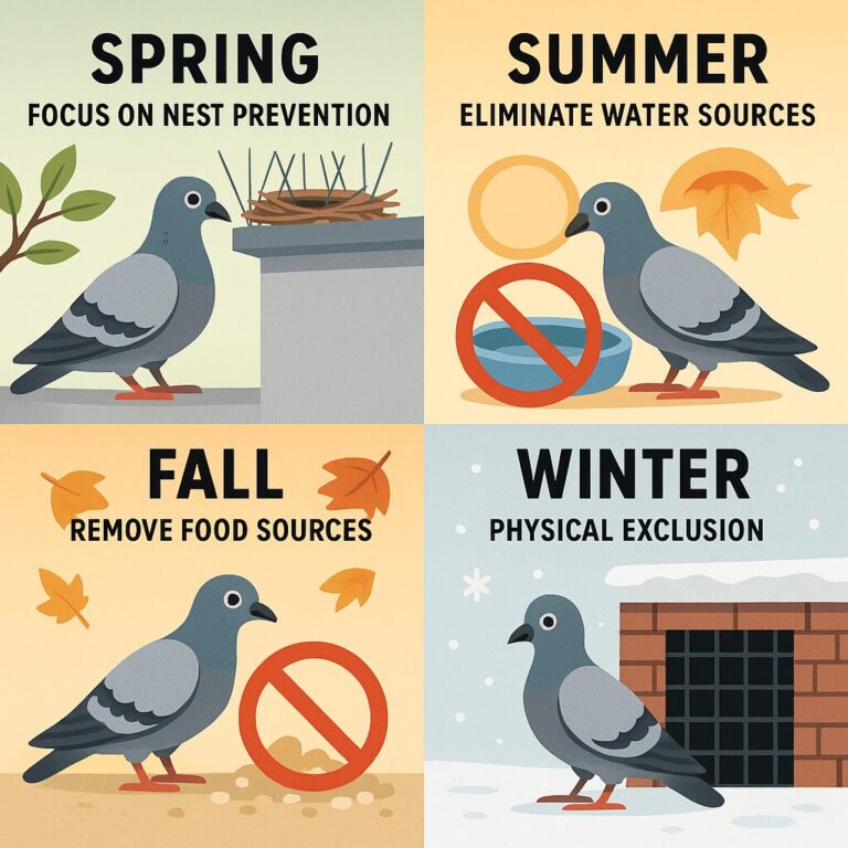 How to Get Rid of Pigeons: Complete Guide to Traps and Deterrents in 2025