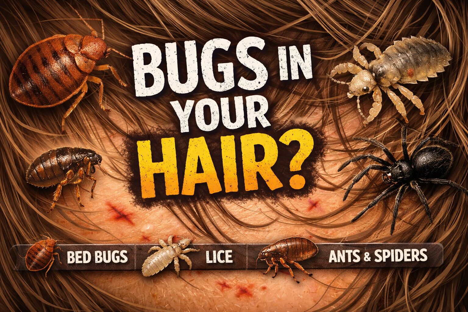 Can Bed Bugs Live In Your Hair? (What To Know & Do)